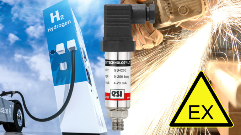 ATEX Approved Hydrogen Pressure Transducer
